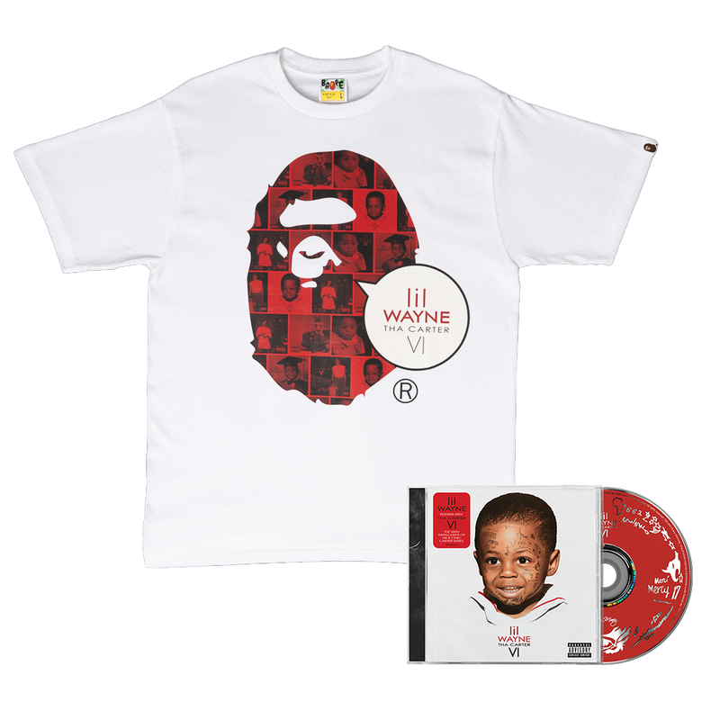 Tha Carter VI x BAPE T-Shirt Fan Pack - LIL WAYNE