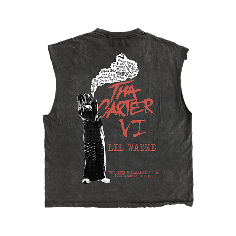 Smoke Clouds Muscle Tee - LIL WAYNE